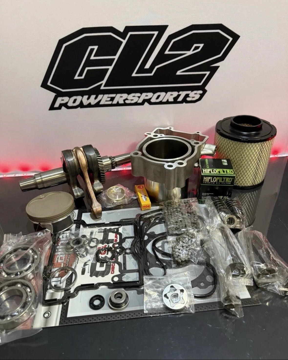 Polaris 2018-2019 Ace 570 Complete Engine Motor Rebuild Kit – CL2 ...